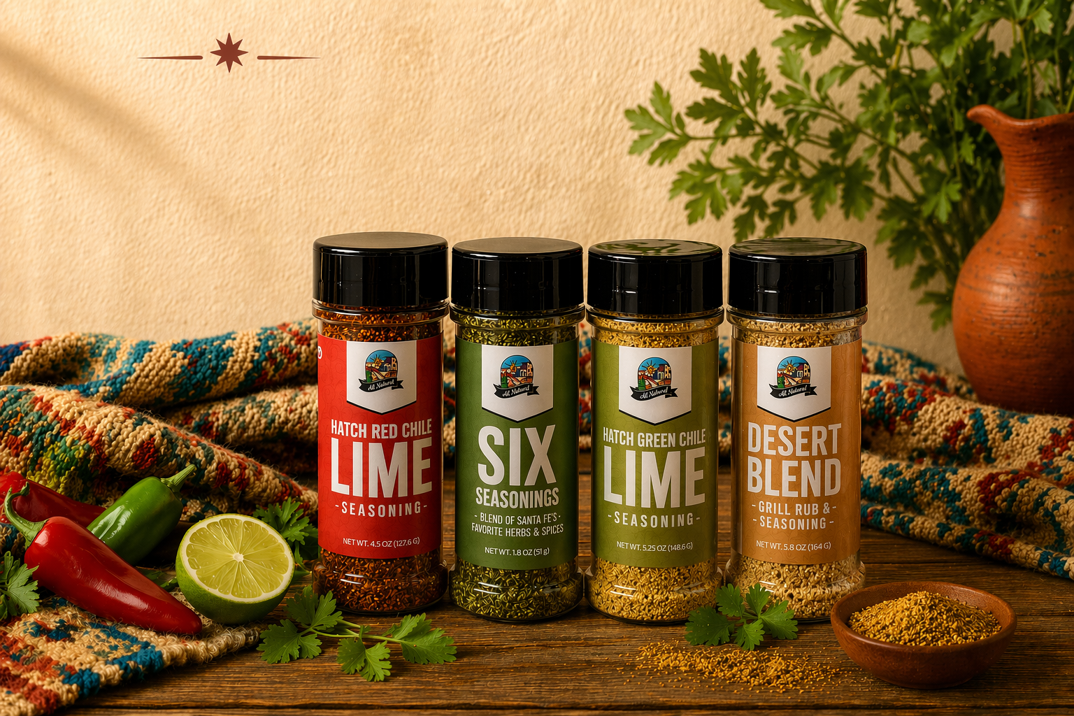 Santa Fe Seasons Chile Powders & Seasonings | Authentic New Mexican ...