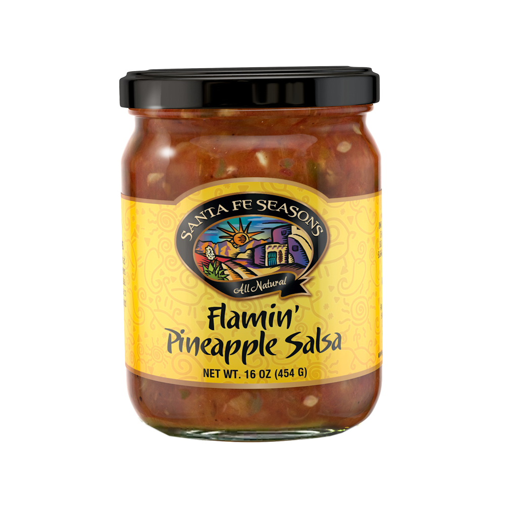 Santa Fe Seasons Products - Green Chile Salsa & Seasonings