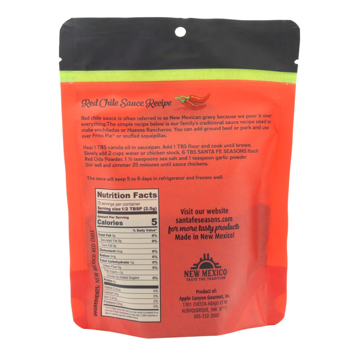 Hatch Red Chile Powder Mild - Taste New Mexico